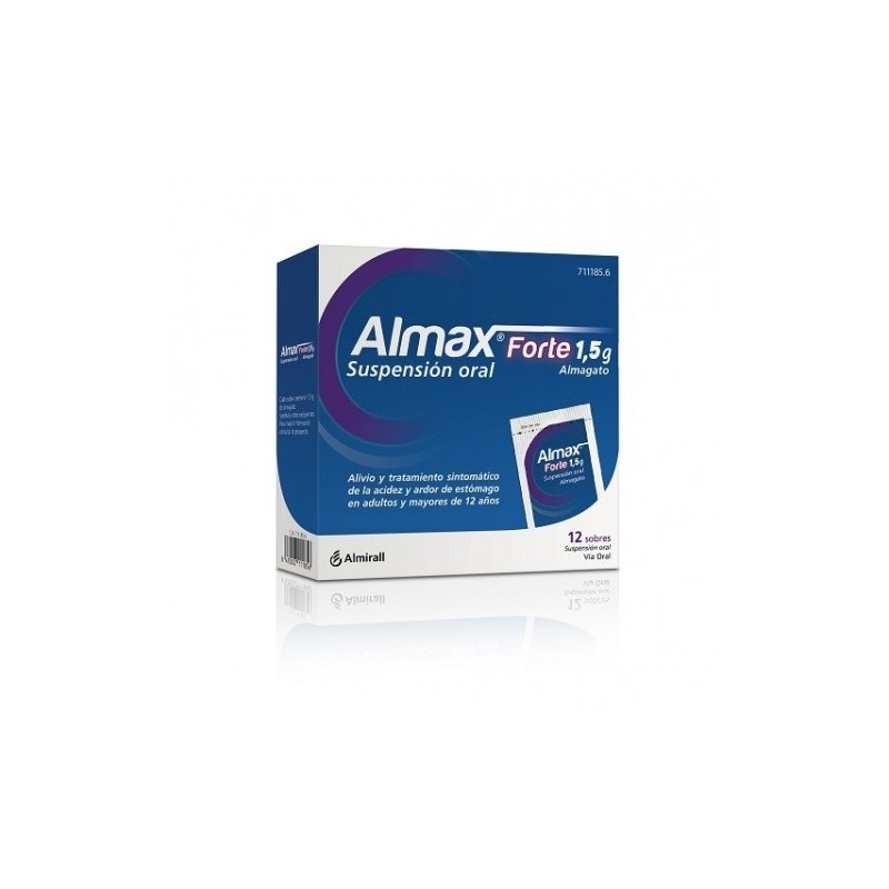 ALMAX FORTE 1,5 g SUSPENSION ORAL, Medicamentos 1000